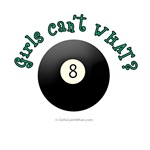 New Eight Ball Design For Girls Who Shoot Pool | Girls Can't WHAT?
